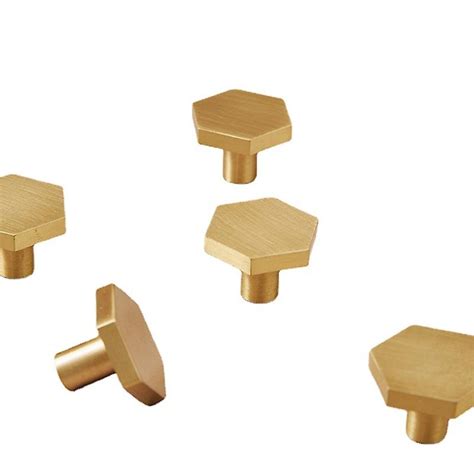 Door Knobs Solid Pure Brass Cabinet Knob For Cupboards Drawer And