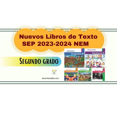 Nuevos Libros De Texto Sep Nem Sexto Grado