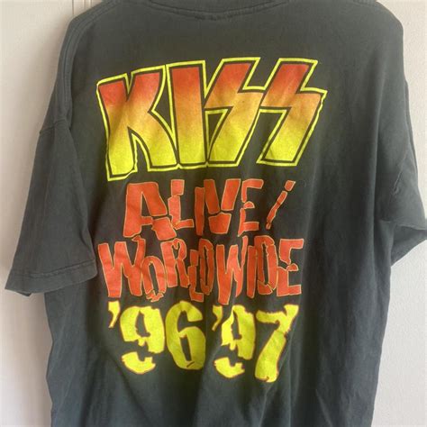 Vintage Kiss T Shirt Size Xl Fits Like A Xl Too 1995 Depop
