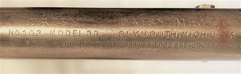 Daisy Model 102 33sold Cowboy Papaws