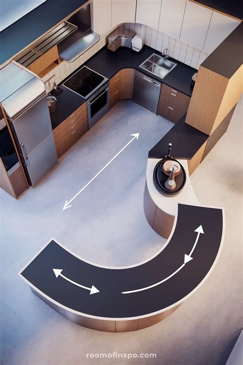 Curved Kitchen