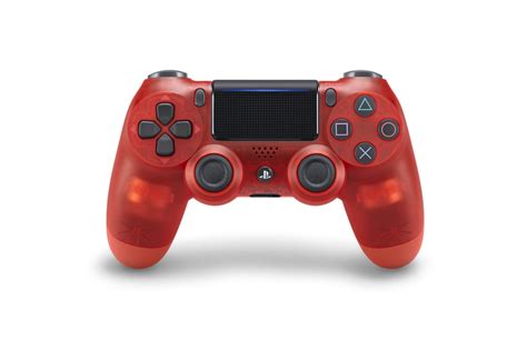 Купить Геймпад Sony DualShock 4 для PS4 V2, Прозрачный красный (аналог ...