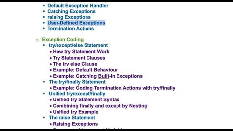 Python Course Exception Basics And Exception Handling Part 3