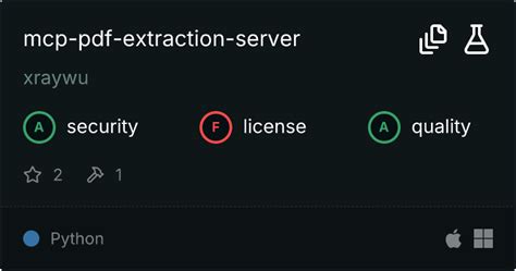 Score Pdf Extraction Mcp Server Glama