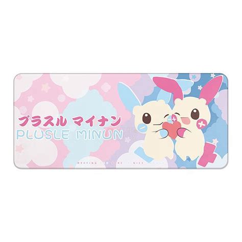 Lót Chuột Gaming Pokemon Chibi Plusle Minun đáng Yêu Giá Rẻ Nshop Game And Hobby