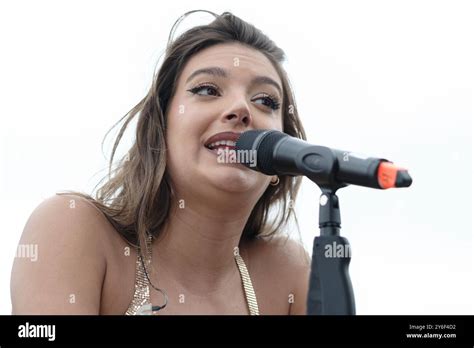 Singer Ana Guerra Presents Her Latest Album Sin Limites At Umusic