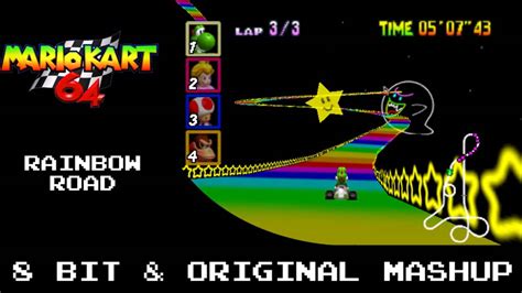 Rainbow Road 8 Bit Mario Kart 64 Bulby Song Lyrics Music Videos