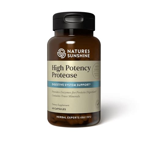 Protease High Potency Natures Sunshine