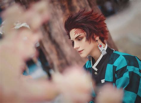 Tanjiro Kamado Cosplay Gesha Coser Cosplay Slayer Kamado