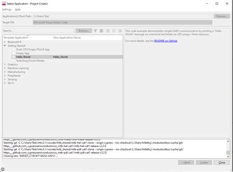 Getting Started Modustoolbox™ Documentation