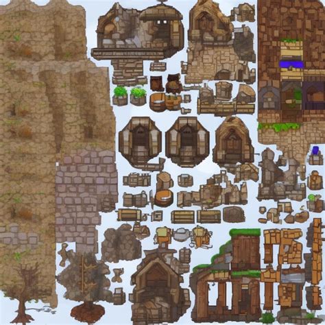 Tilemap Game Assets Egyptian 4 By Sun God Dragon Of Ra On Deviantart