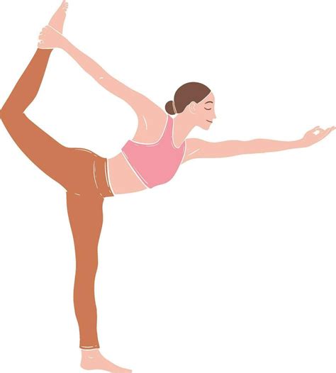 Bailarín Actitud Yoga Ilustración 25261685 Vector En Vecteezy
