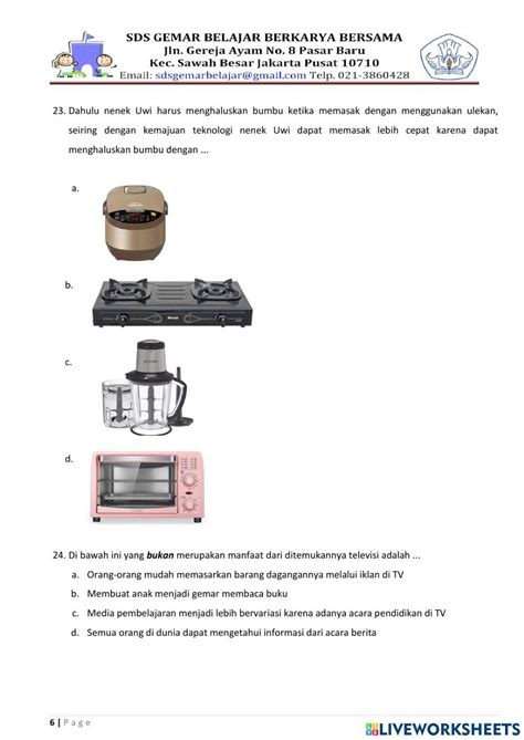 Mid Test Ips 1436571 Elmawati Live Worksheets