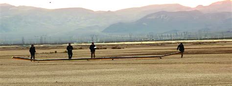 A Photo Of The 7 Panel Subscale Aircraft At Beginning Of Takeoff Roll