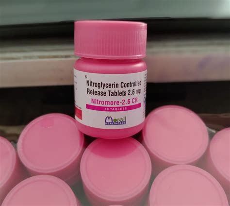 Nitroglycerin 26 Tablet Packaging Type Bottles At Best Price In Kalol