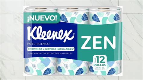 Papel Higiénico Kleenex Zen De 12 Rollos A Un Precio Especial En Amazon