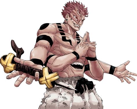 Ryomen Sukuna Jujutsu Kaisen Render By Soul151killer On Deviantart