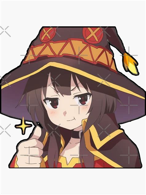 Megumin 4 Sticker For Sale By Lela Redbubble