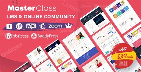 Masterclass Lms And Education Wordpress Theme 112 Gplplus