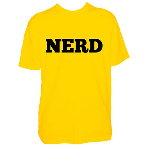 Mens Nerd Tshirt