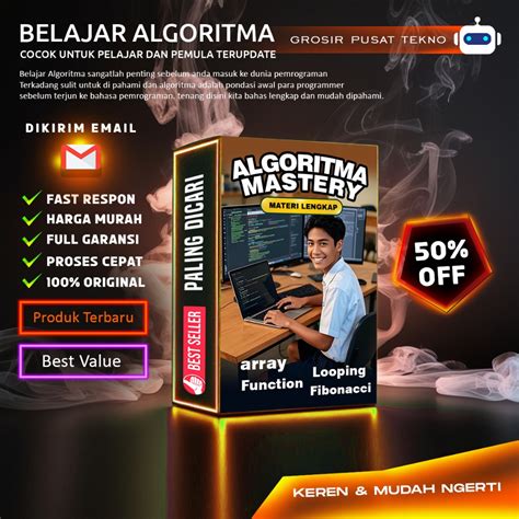 Jual Algoritma Mastery Panduan Lengkap Belajar Dasar Pemrograman Shopee Indonesia