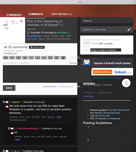 Why Is This Happening On Rwebdev Of All Places Rwebdev