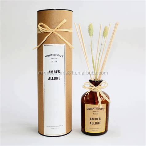Aroma Oil Essential Reed Diffuser With Refil In Kraft Paper Tube Buy
