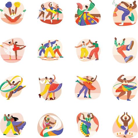 Dancing Icon Set Vector Art Icons And Graphics For Free Download