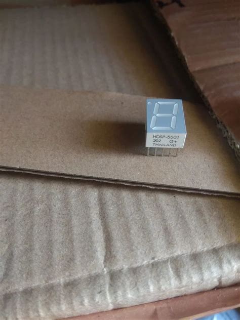 7 Segment Led Hdsp 5501 Display At Best Price In Coimbatore Id 2856806764912