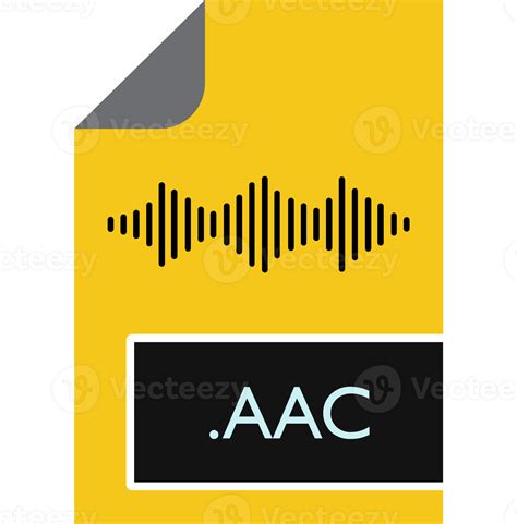 Aac File Format Icon Outline And Fill 65420106 Png