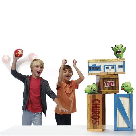 Angry Birds Vinyl Knockout Playset | Играландия - интернет магазин игрушек