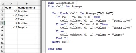 Vba Exemplos De For Each Referência Rápida Automate Excel