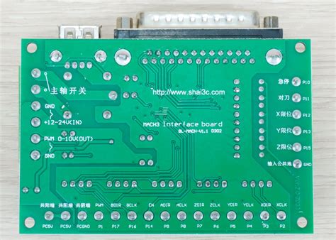 5 Axis Cnc Breakout Board Interface For Mach3 Usb Cable 1 5m Zonemaker จำหน่ายอุปกรณ์ 3d