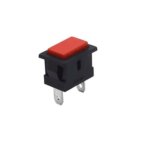 Mini Red Rectangle Push Button KHANI ELECTRONICS