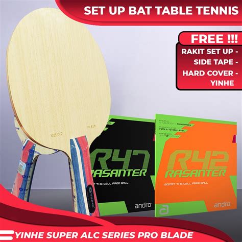 Jual Setup Tenis Meja Yinhe Ri Jong Sik Super Alc Carbon Premium Andro