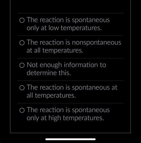 Solved For An Endothermic Reaction That Has An Increase In