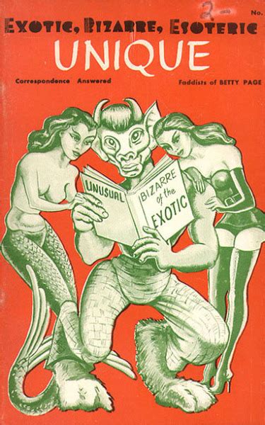 Unique Magazine 1950s The Bizarre And The Erotic Tumbex