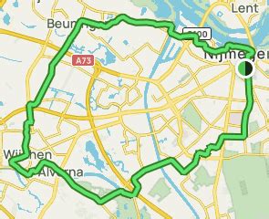 Nijmegen Four Days Marches Route Day 2 30 Km Gelderland Netherlands