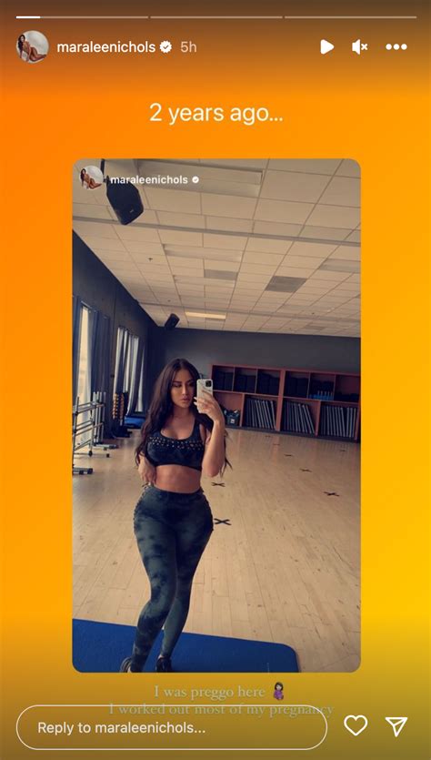 Maralee Nichols Shares Throwback Pictures Of Pregnancy