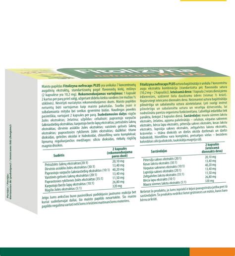 Fitolizyna Nefrocaps Plus Kapsulas N30 Benulv E