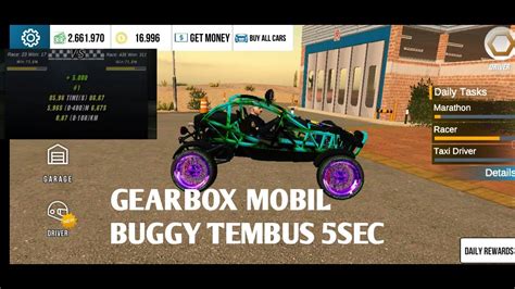 Tutorial Gearbox Mobil Buggy Cpm 90hp Tembus 5 Secdrianigaming Youtube