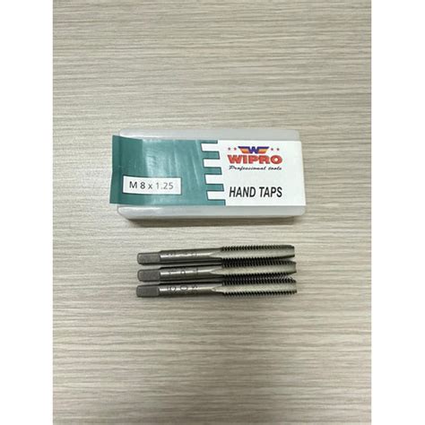 Jual Wipro Hand Tap M3 M4 M5 M6 M7 M8 M9 M10 M11 M12 M13 M8x1 25 Kota Surabaya