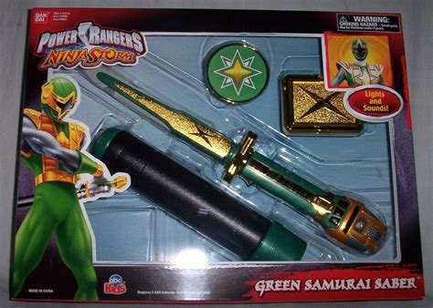 Power Rangers Ninja Storm Green Ranger Sword