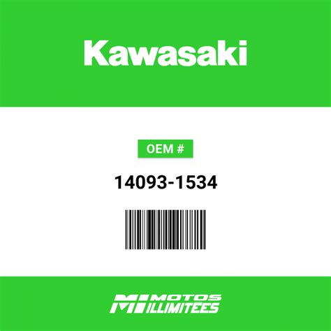 Kawasaki Cover Center Console Front 14093 1534 Fortnine