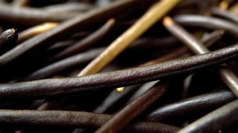 Premium Ai Image Delicious Vanilla Beans