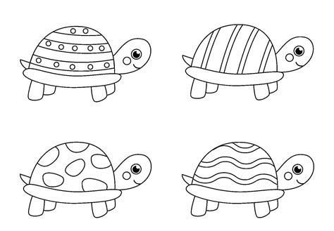 Dibujos De Tortugas Para Colorear 100 Dibujos Para Colorear