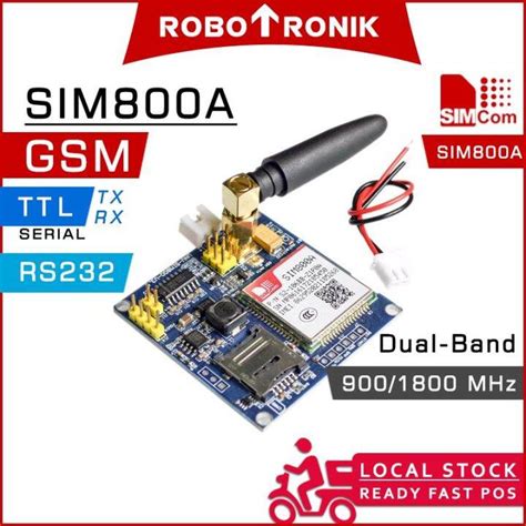 Sim800a Gsm 5~12v Module W Antenna Sim 800 800a Gprs Sms Call Arduino