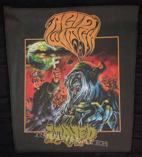 Acid Witch Stoned Backpatch Tshirtslayer Tshirt And Battlejacket