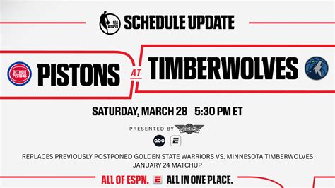 Timberwolves Schedule