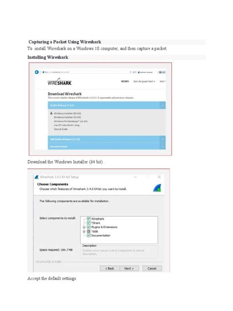 Capturing A Packet Using Shark Pdf Transmission Control Protocol Hypertext Transfer Protocol